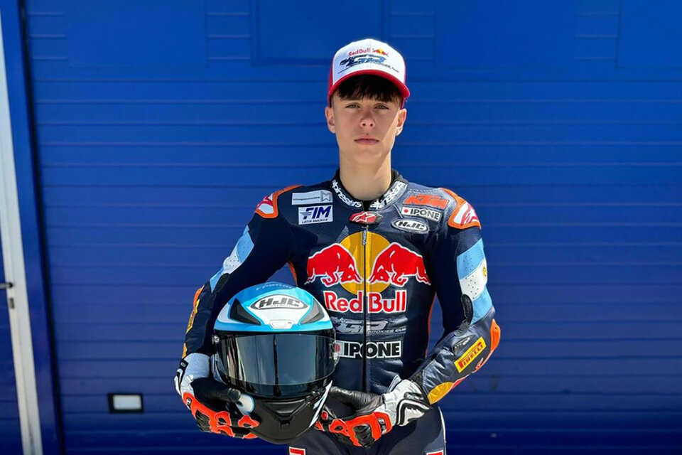 Valentín Perrone, el Coyote que llega al Moto3 en 2025 y abre una nueva ...